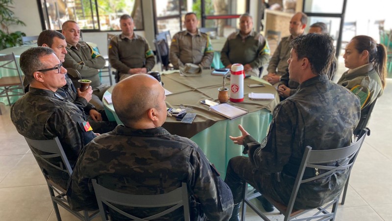 Comandante do 2° BABM realiza reunião operacional com os comandantes ...
