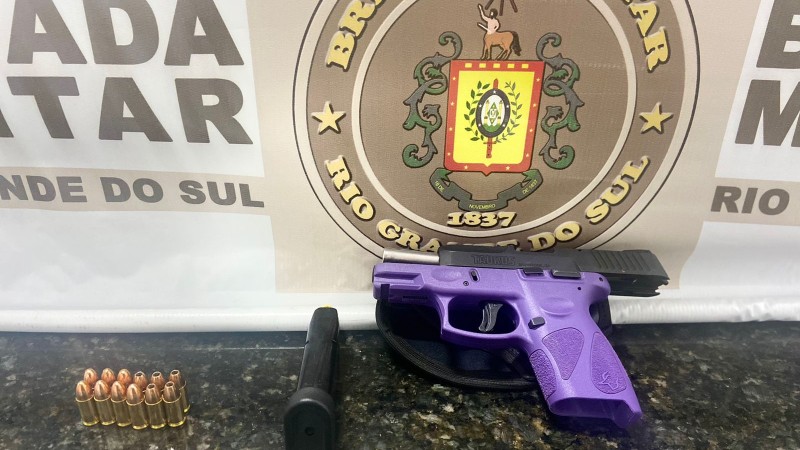 Brigada Militar Prende Homem Por Porte Ilegal De Arma De Fogo Durante