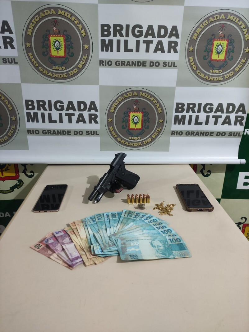 Bm De Araricá Efetua Prisão Por Roubo A Residência Porte Ilegal De
